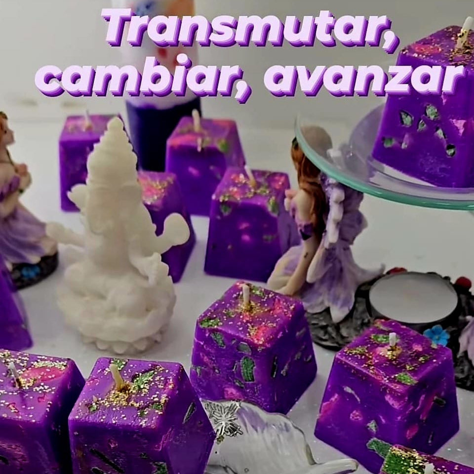 trapecio lila de transmutacion – Velas Karisma